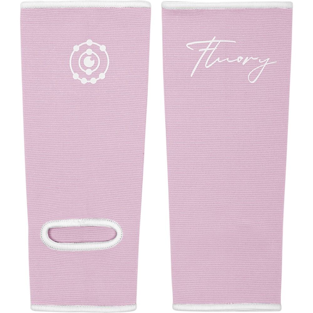 Fluory Pastel Pink Ankle Guards at FightHQ