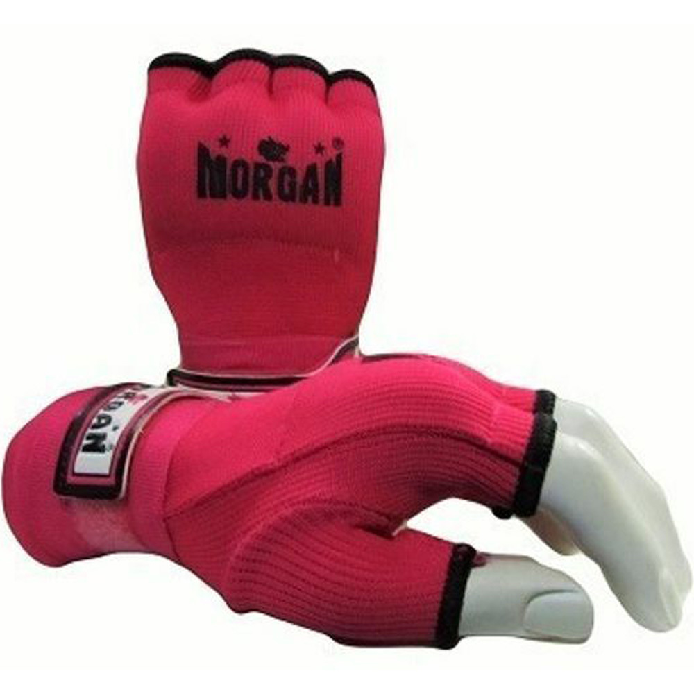 Morgan Sports Elastic Pink Hand Wraps at FightHQ