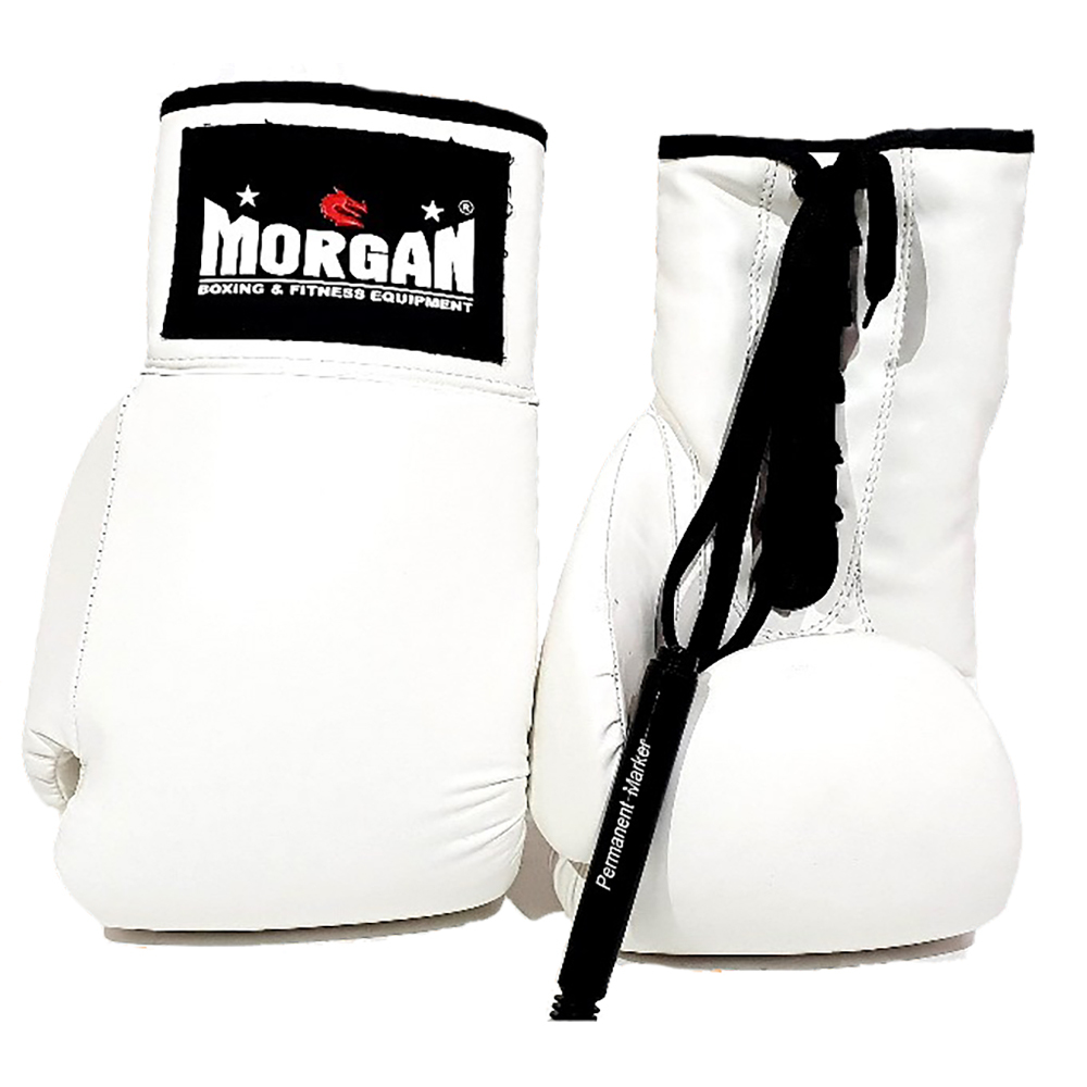 Morgan Sports Autograph Only Boxing Gloves at FightHQ