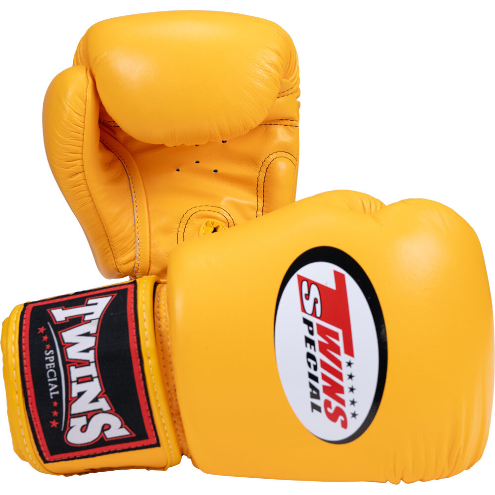 Twins Yellow Boxing Gloves at FightHQ