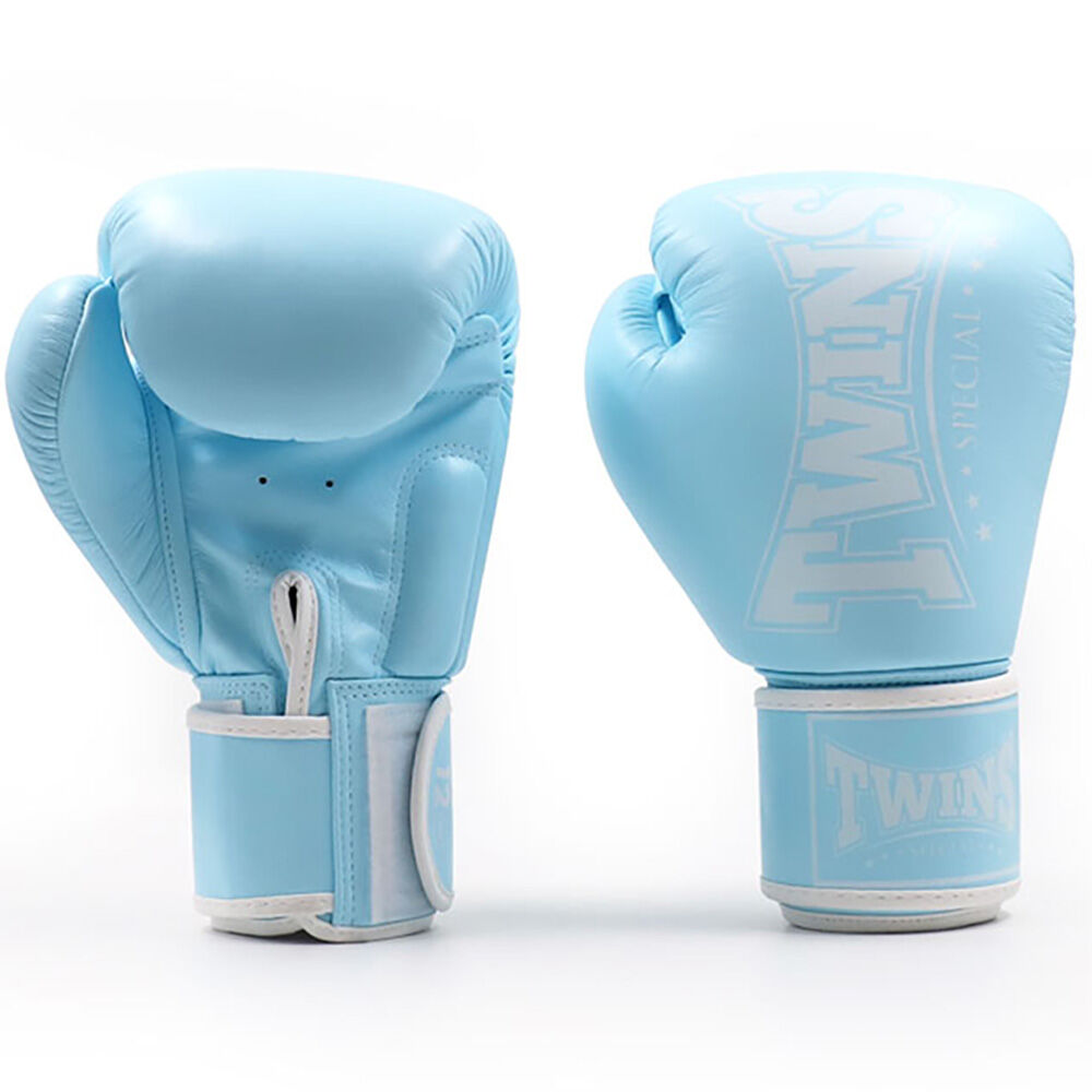 Twins Pastel Edition Sky Blue Boxing Gloves at FightHQ