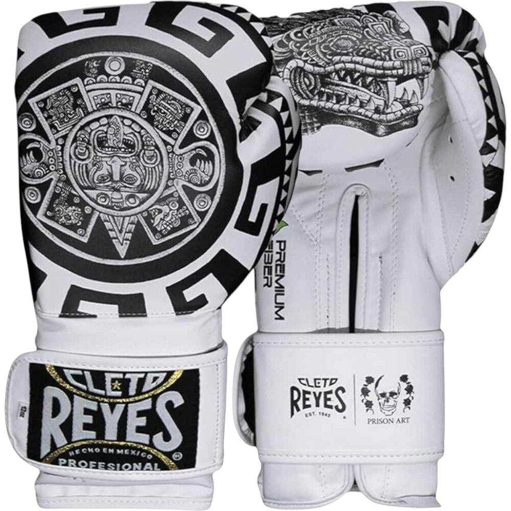 Cleto Reyes Aztec Calendar Boxing Gloves at FightHQ