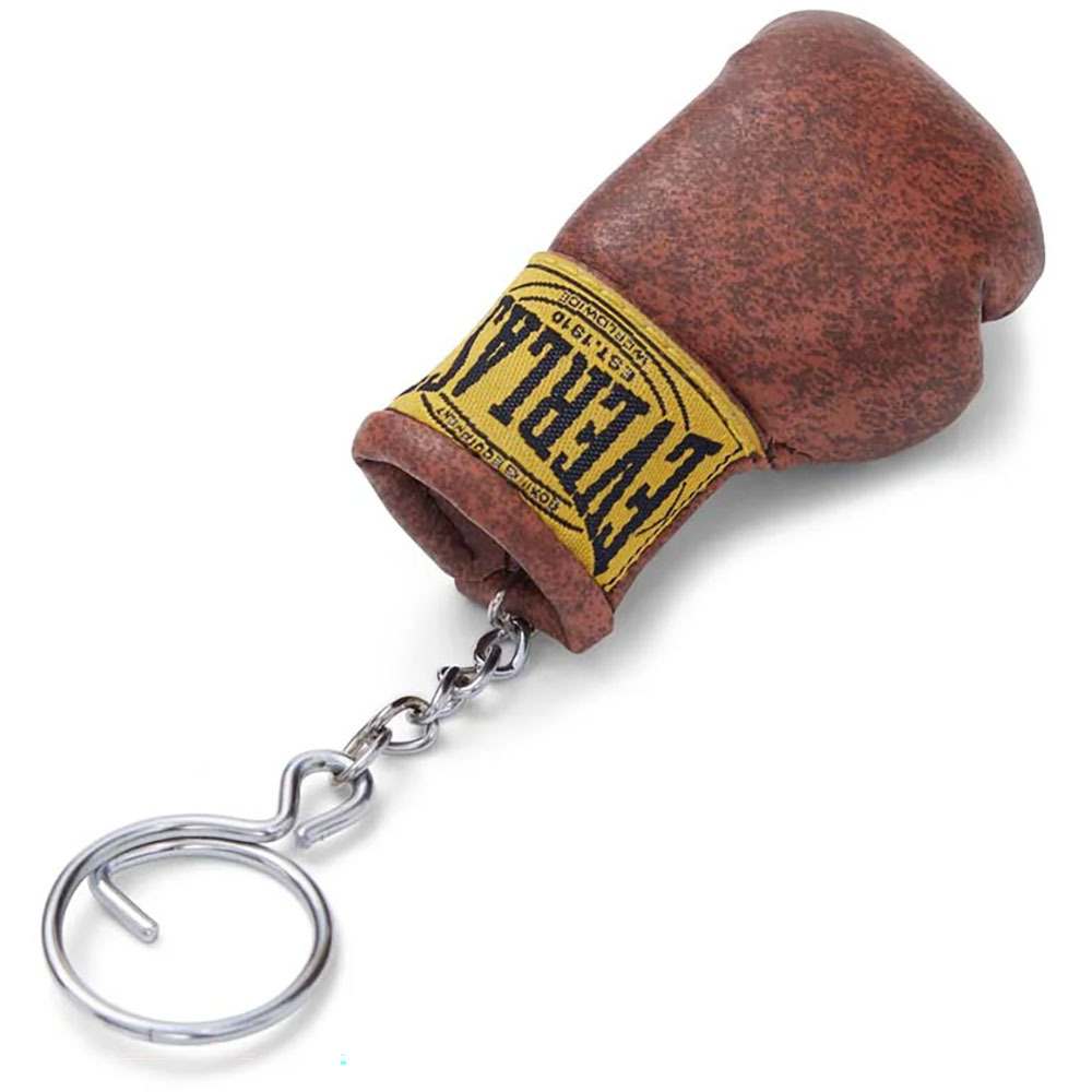 Everlast Mini Brown Boxing Glove Key Ring at FightHQ
