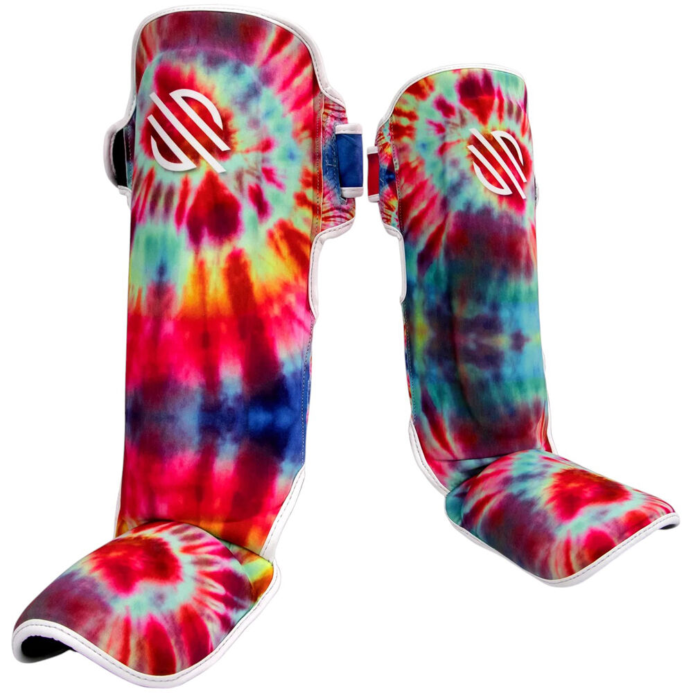 Sanabul Funk Strike Classic Swirl Shin Guards at FightHQ