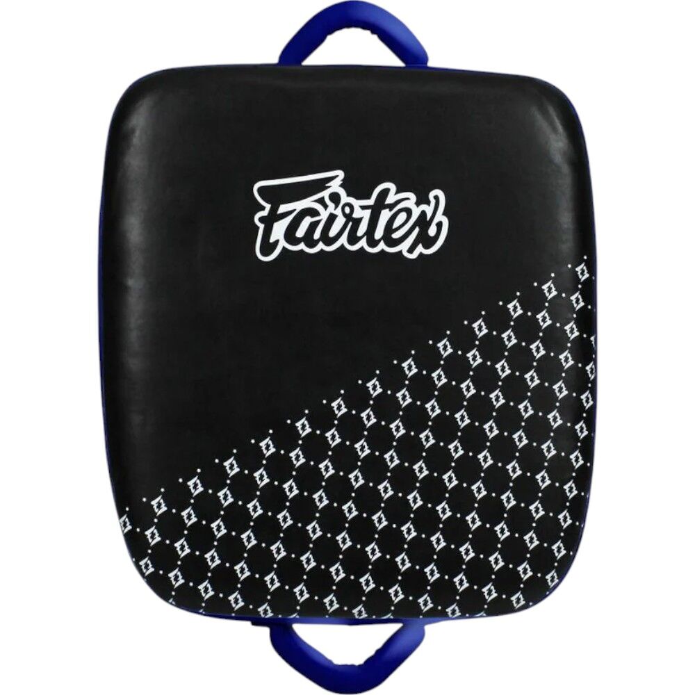 Fairtex Black/Blue Leg Kick Pad at FightHQ