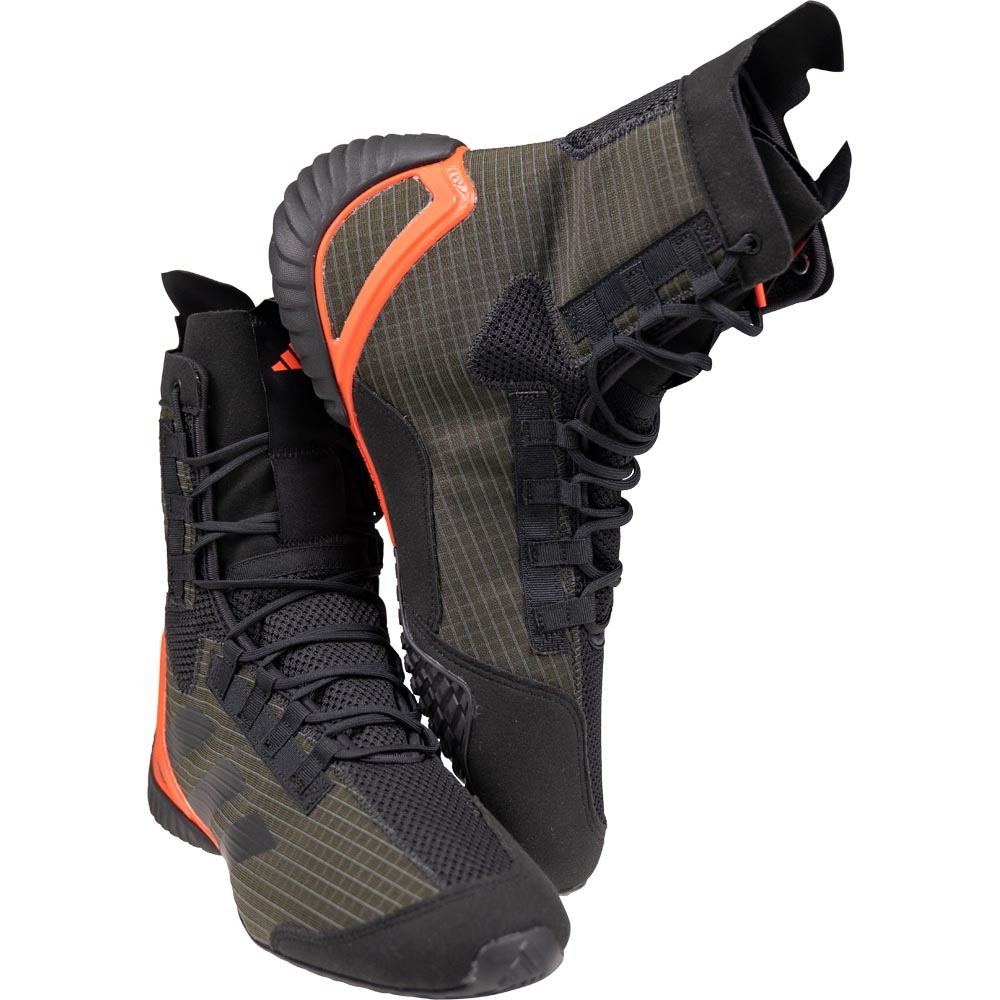 Adidas Speedex 23 Black/Red Boots at FightHQ