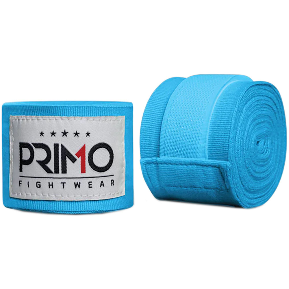 Primo Blue 4m Hand Wraps at FightHQ