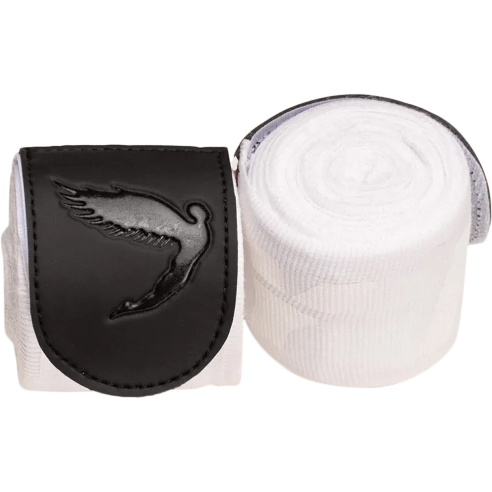 Fly Boxing 4.5m White Hand Wraps at FightHQ