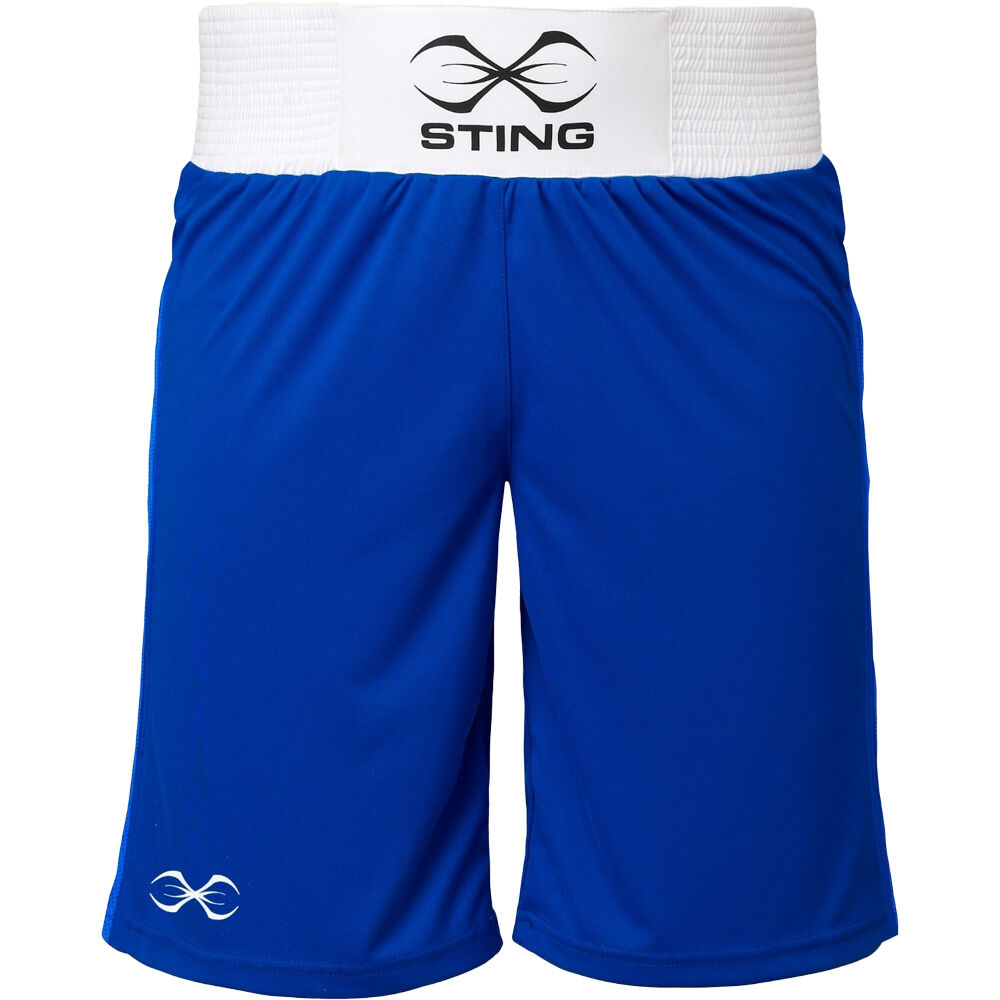 Sting Mettle Blue Kids Boxing Shorts at FightHQ