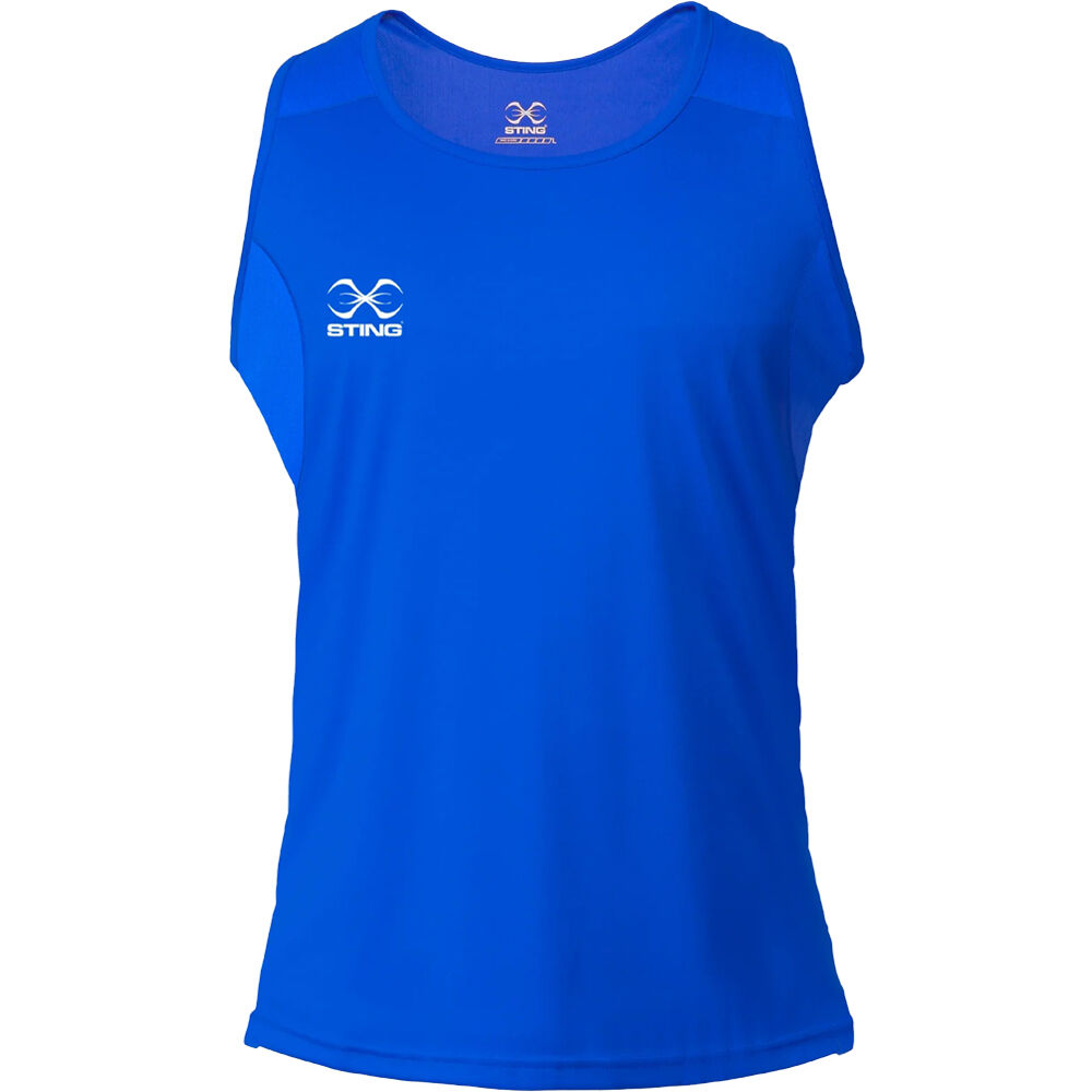 Sting Boys Mettle Blue Boxing Singlet at FightHQ