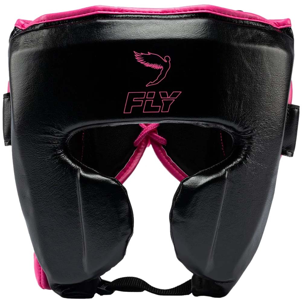 Fly Boxing Knight X Black/Pink Head Gear at FightHQ