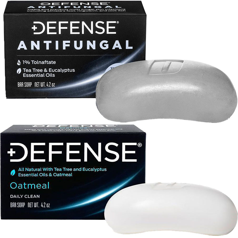 Defense Soap 2 Pack Antifungal/Oatmeal Soap Bars at FightHQ