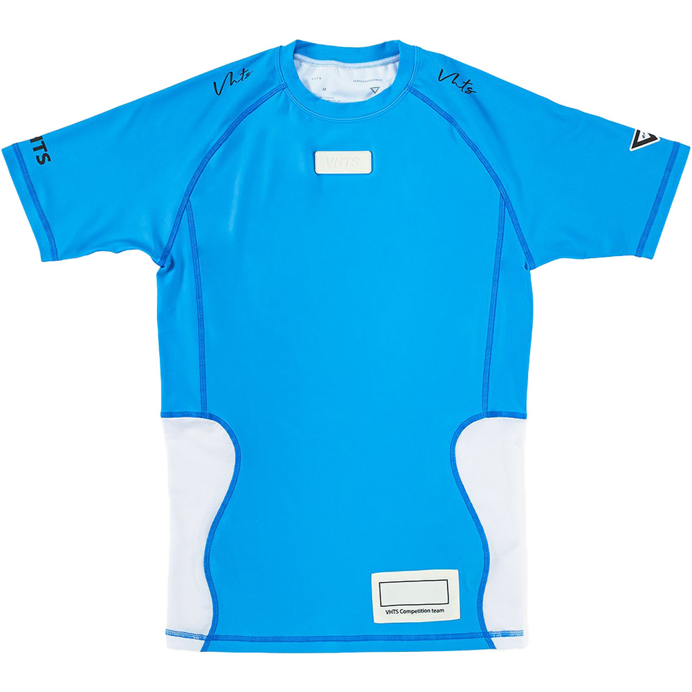 VHTS Neon Series Blue Rash Guard at FightHQ