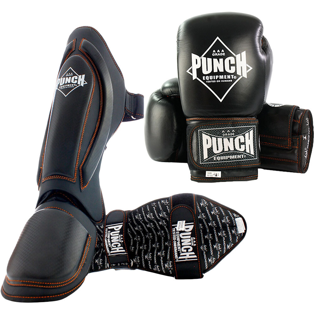 Punch Black Diamond Precision Black Sparring Kit at FightHQ
