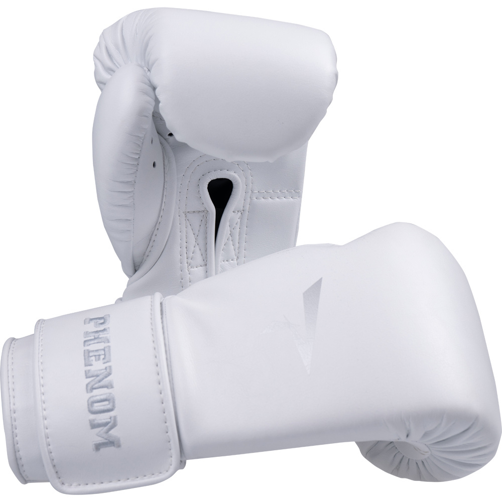 Phenom Boxing MSG-205S Microfiber White Gloves at FightHQ