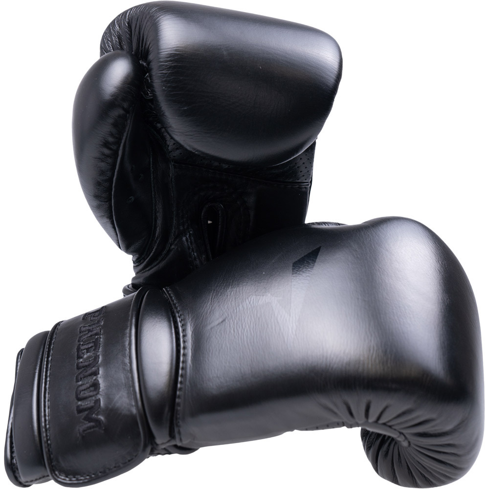 Phenom Boxing SB-150 Super Black Bag Gloves at FightHQ
