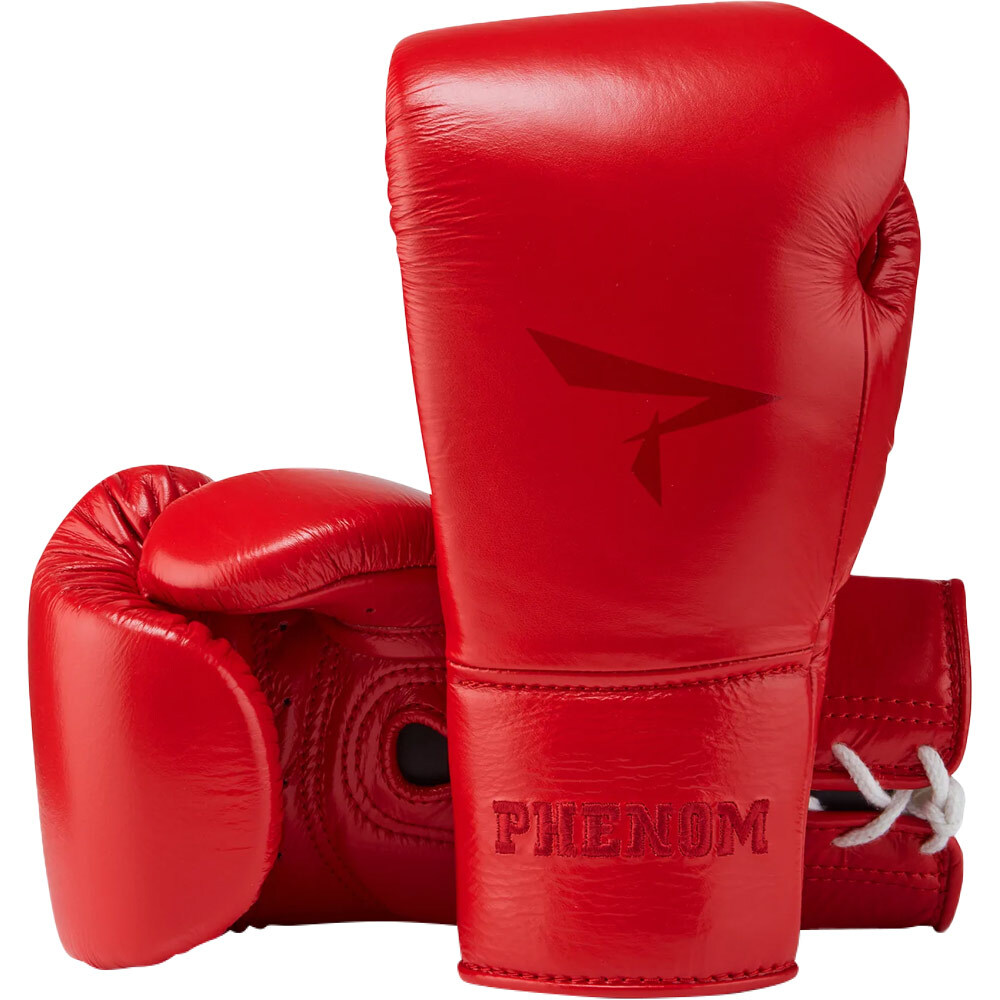 Phenom Boxing SG-210 Red Lace Sparring Gloves at FightHQ
