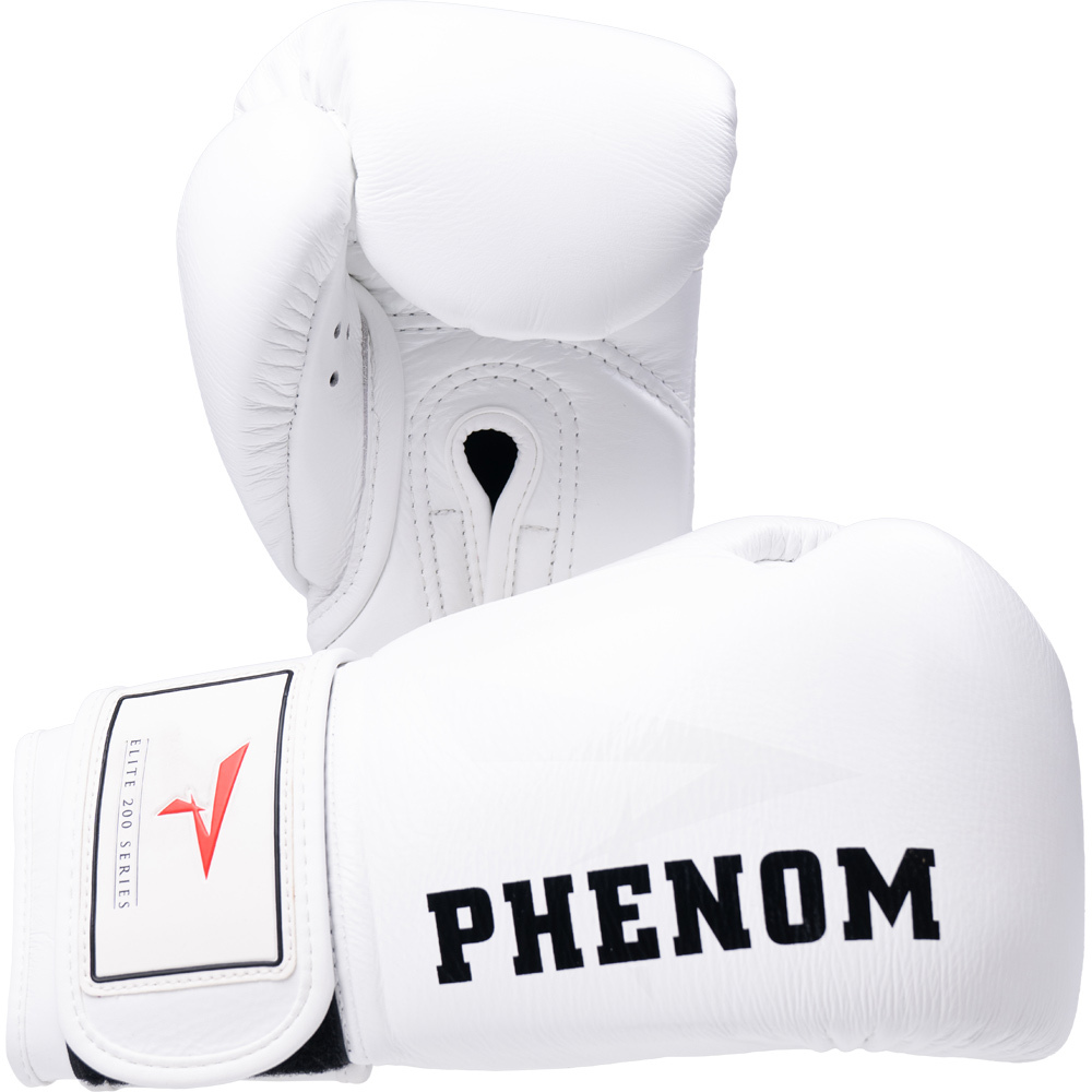 Phenom Boxing XDT-200S Contest White Training Gloves at FightHQ