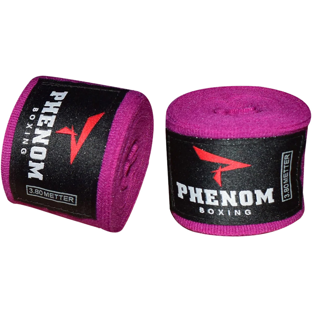 Phenom Boxing HW-1 4.5m Classic Purple Hand Wraps at FightHQ
