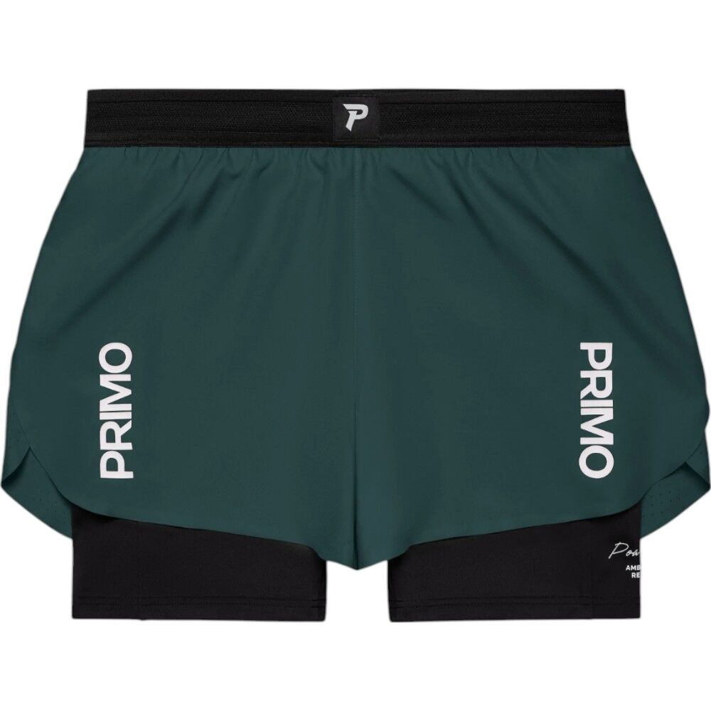 Primo E.S.C Forest Green Compression Shorts at FightHQ