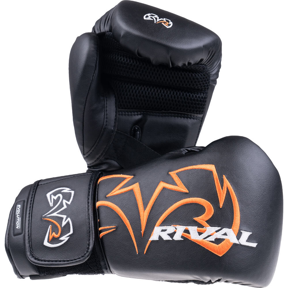 Rival RB11 Evolution Black Boxing Bag Gloves at FightHQ