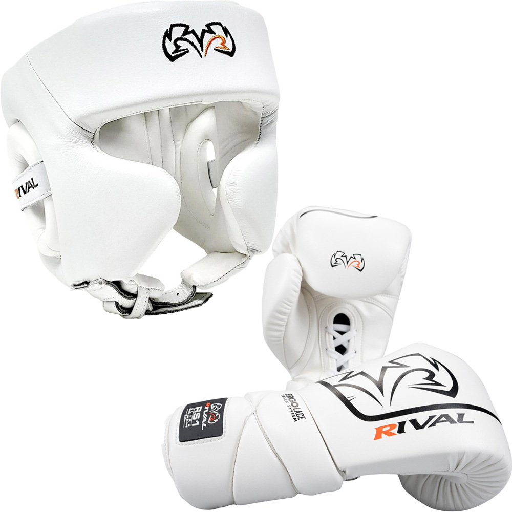 Rival RS1 Ultra 2.0 White Sparring Kit at FightHQ
