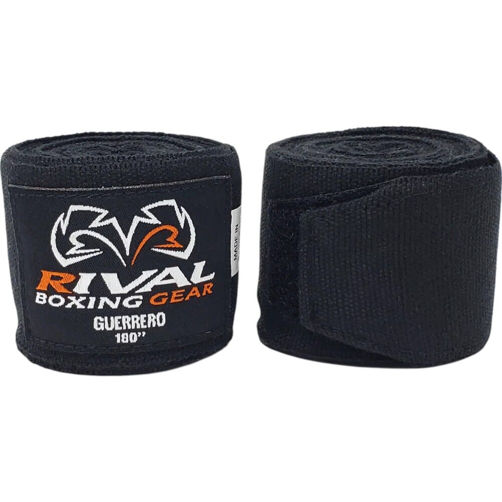 Rival Guerrero 210 Black Hand Wraps at FightHQ