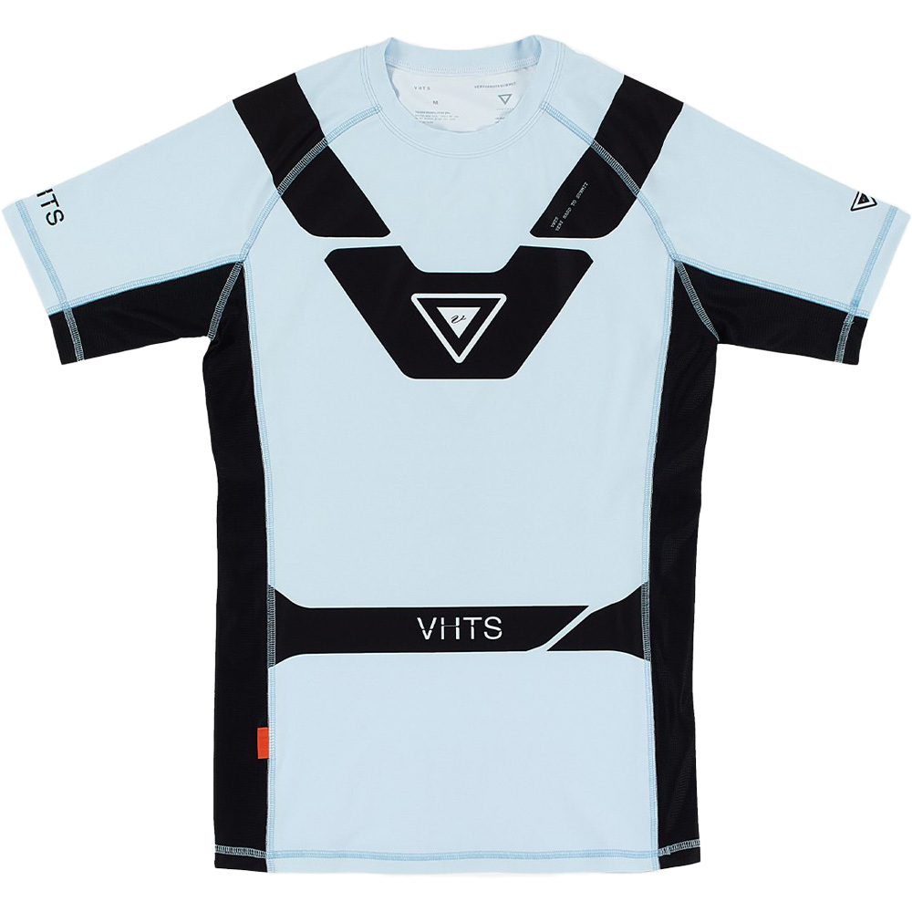 VHTS 2024 Ranked Light Blue Womens Rash Guard at FightHQ