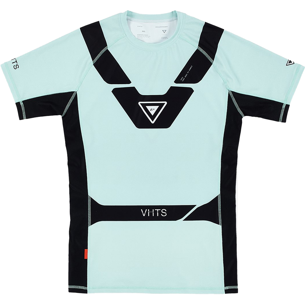 VHTS 2024 Ranked Tiffany Blue Rash Guard at FightHQ