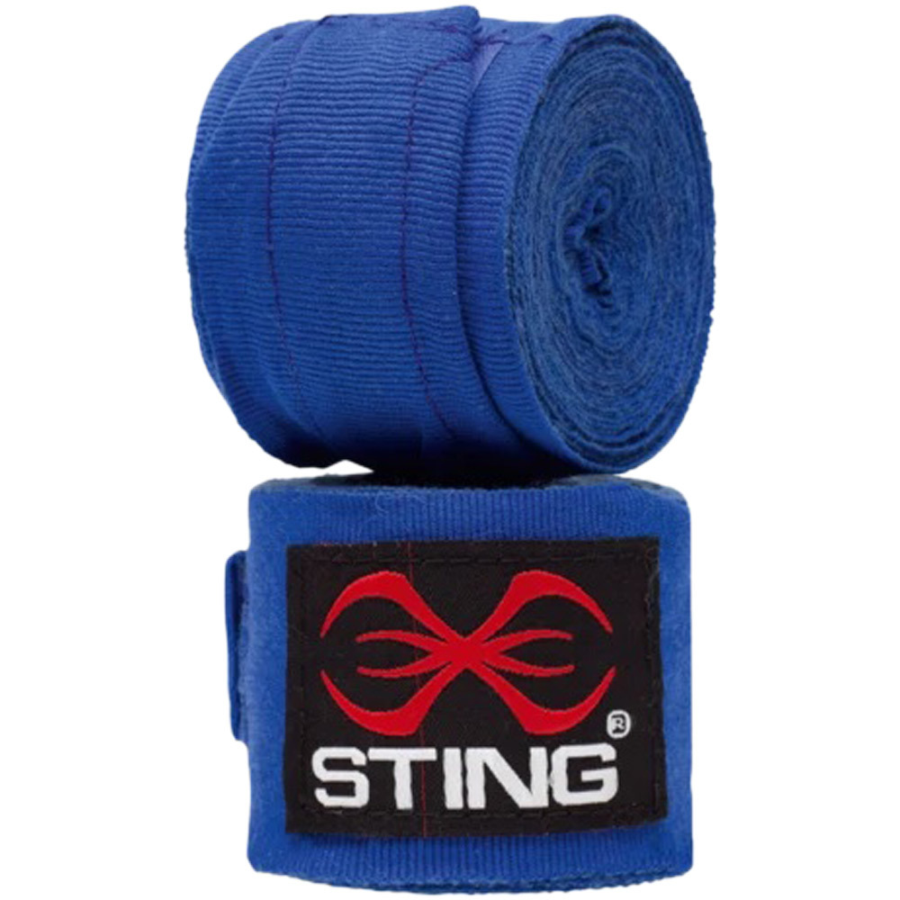 Sting Blue 4.5M Hand Wraps at FightHQ