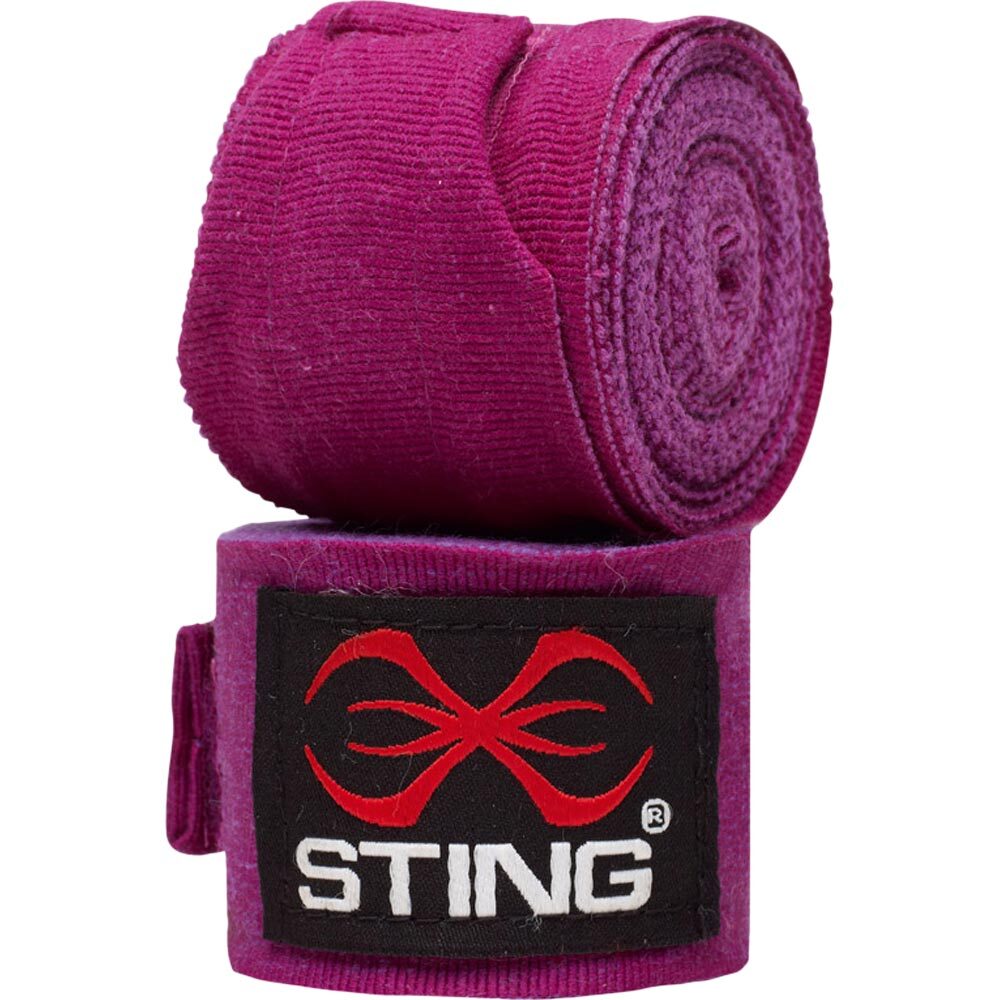 Sting Purple 4.5M Hand Wraps at FightHQ