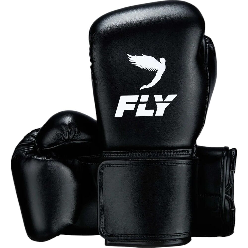 Fly Boxing Superloop X2 Black Boxing Gloves at FightHQ