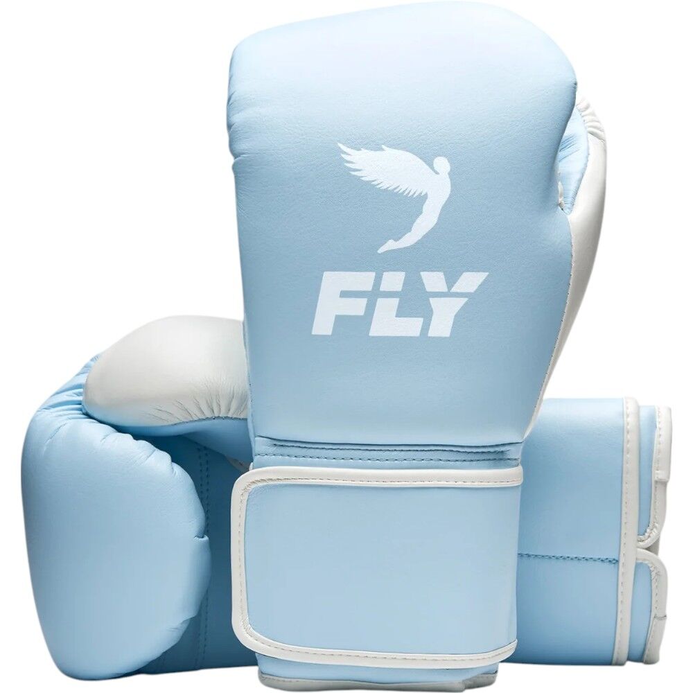 Fly Boxing Superloop X2 Pale Blue Boxing Gloves at FightHQ
