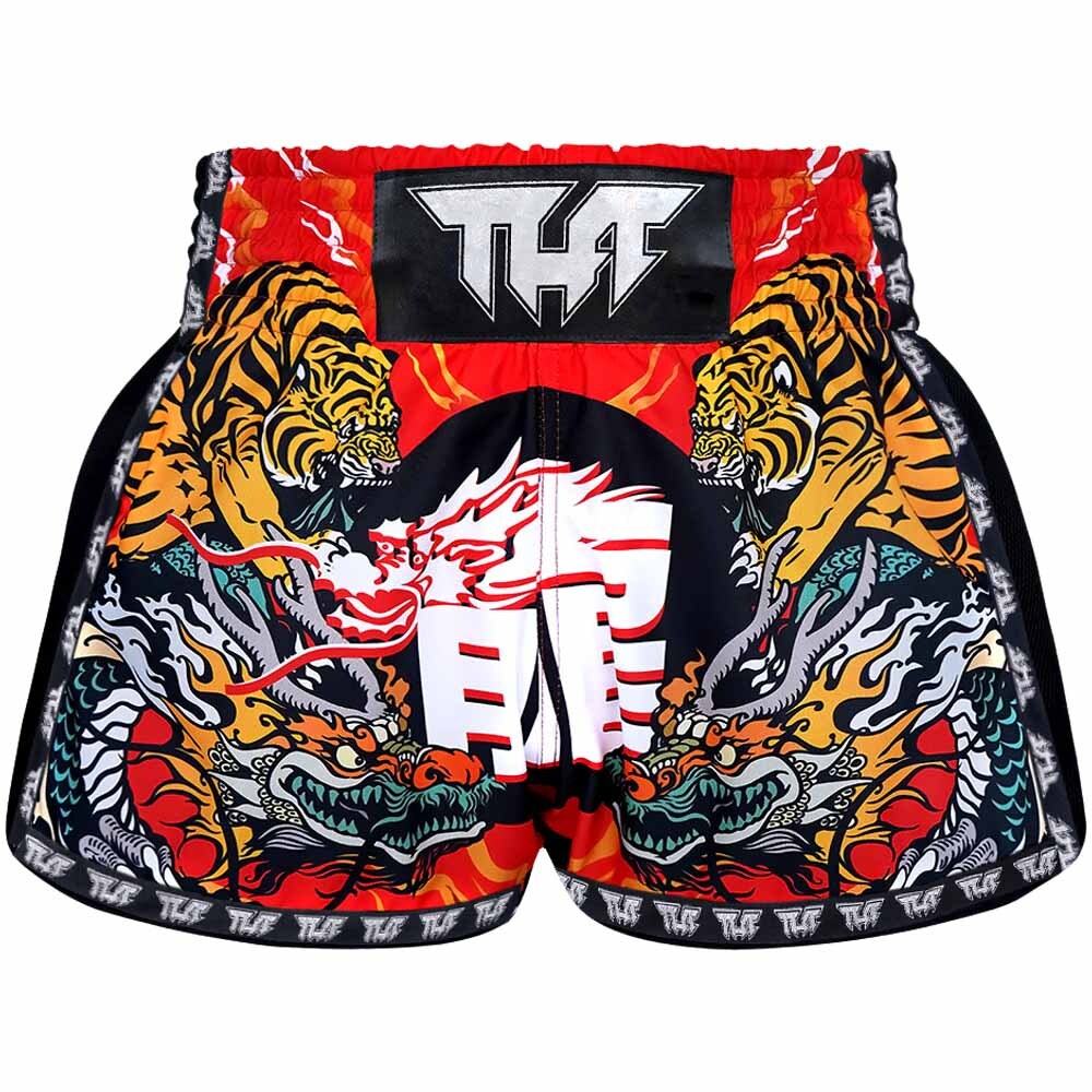 Tuff Chinese Dragon/Tiger Muay Thai Shorts at FightHQ