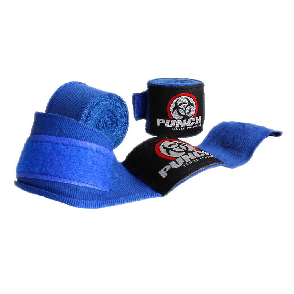 Punch Urban Stretch Blue Hand Wraps at FightHQ