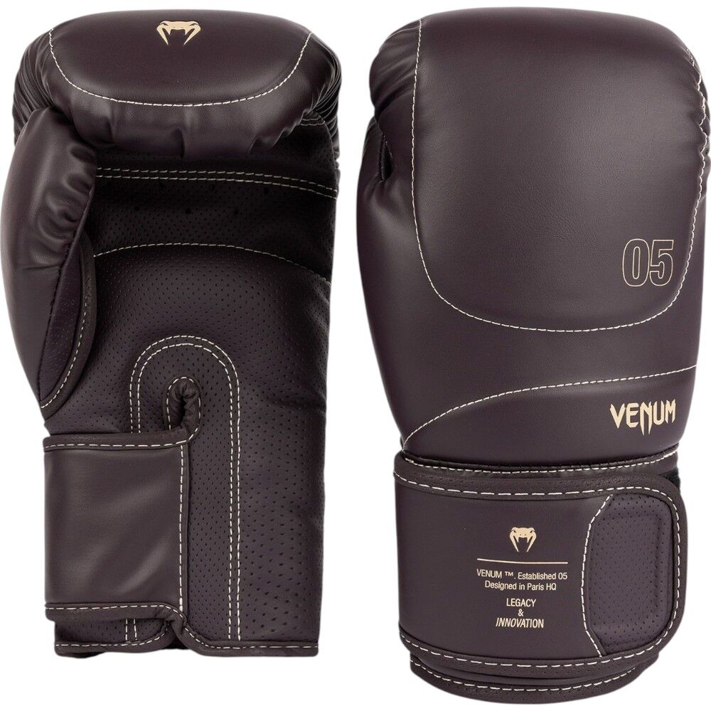 Venum Impact Evo Chocolate Boxing Gloves at FightHQ