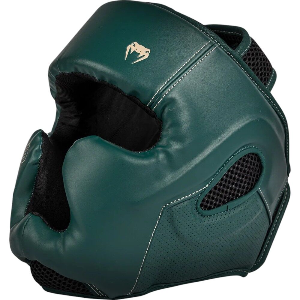 Venum Impact Evo Emerald Green Head Gear at FightHQ