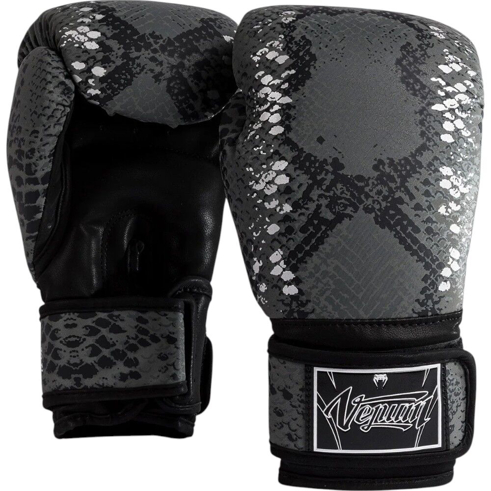 Venum Amazonia Dark Grey Boxing Gloves at FightHQ