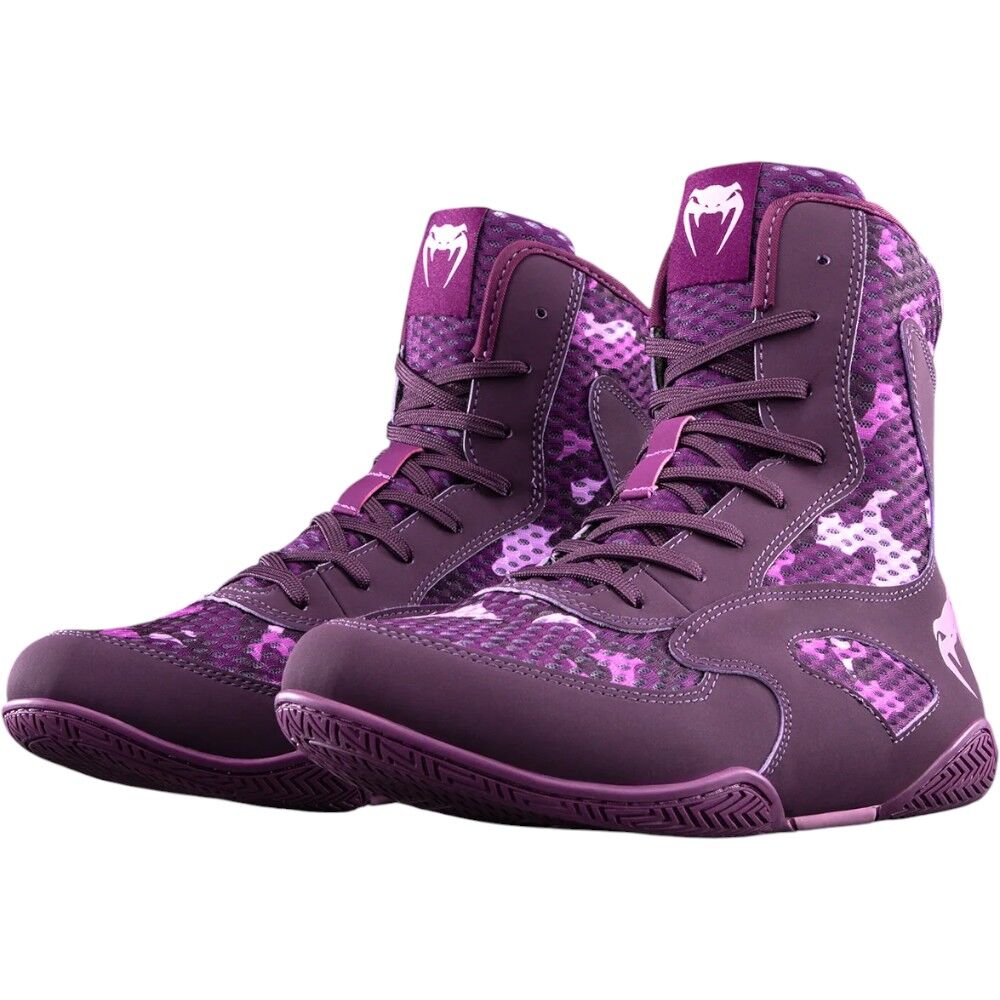 Venum Iris Plum/Pink Womens Boxing Shoes at FightHQ
