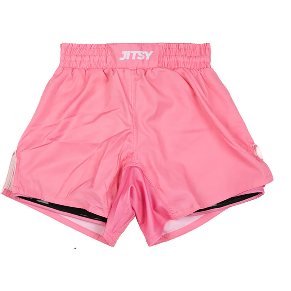 Jitsy Club Pink Womens MMA Shorts at FightHQ