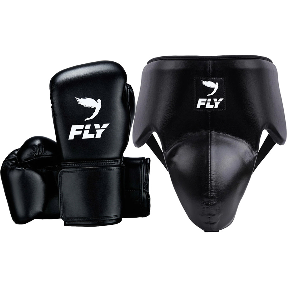 Fly Boxing Wraith X Black Sparring Kit at FightHQ